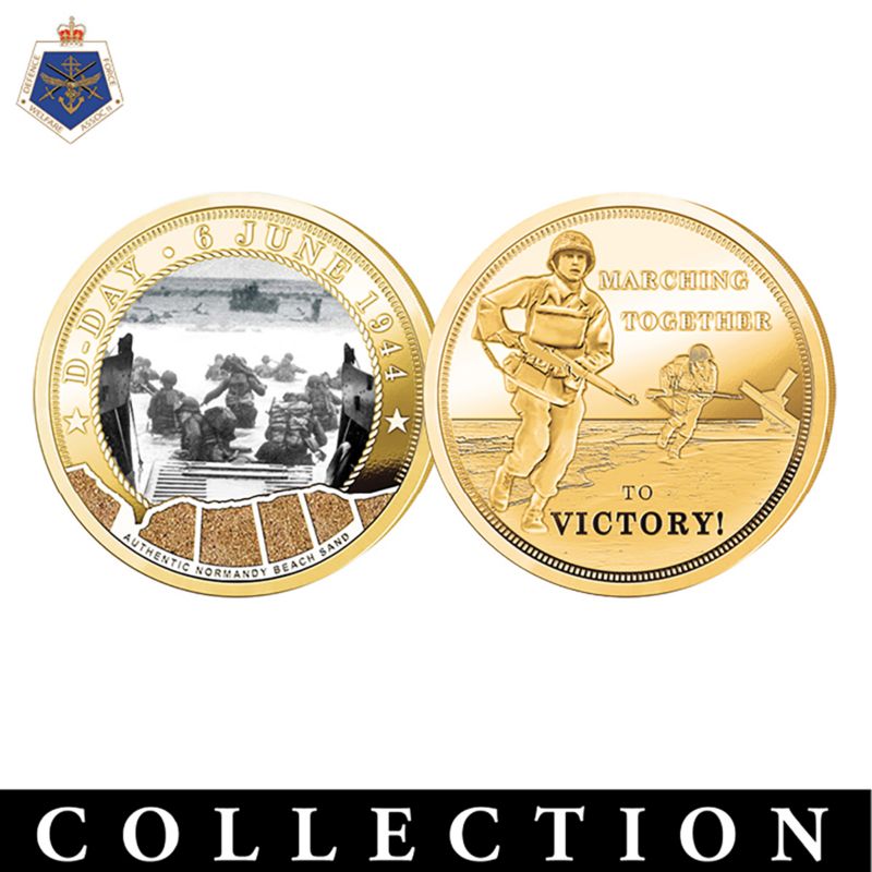 80th Anniversary Of D-Day Proof Commemorative Collection