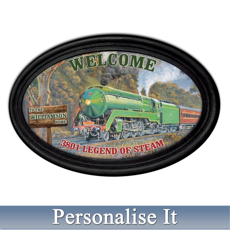 All Aboard the 3801 Gallery Editions Panorama Print