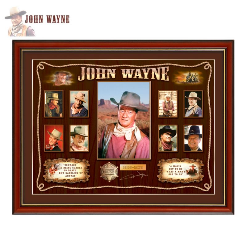 John Wayne Collectables and Memorabilia - The Bradford Exchange
