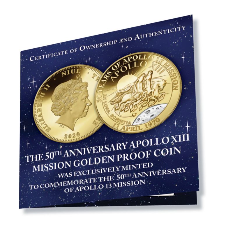 Apollo 13 Coin Value Commemorative Souvenir: Apollo 13 United States
