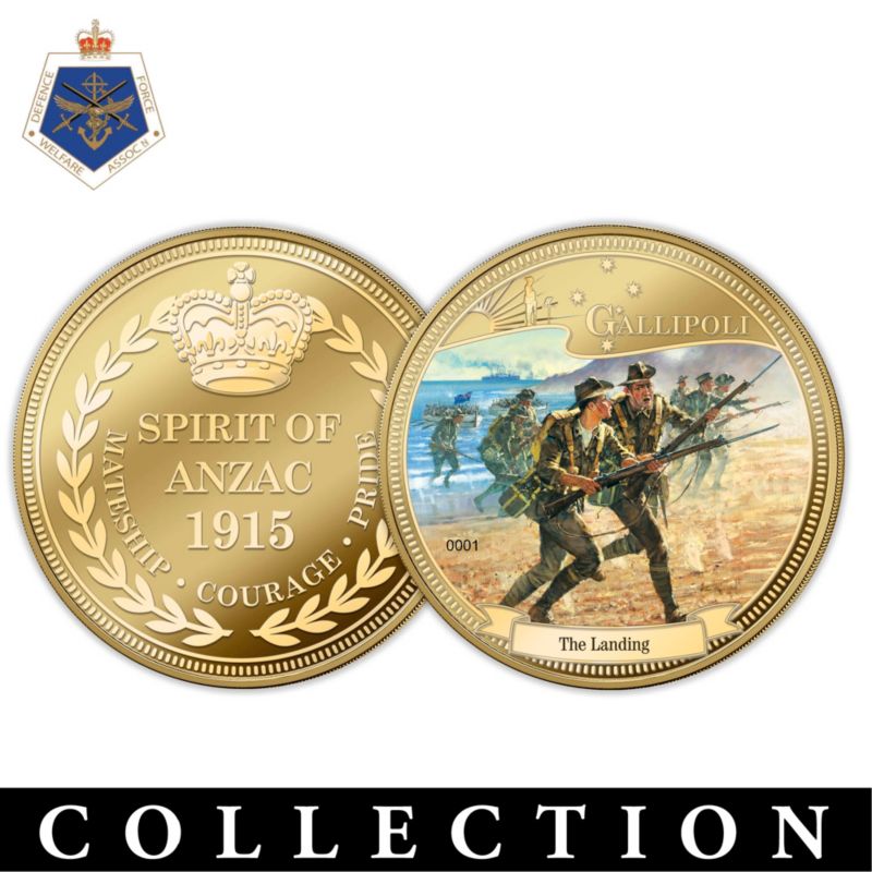Spirit of the Anzac Gold Coin Collection