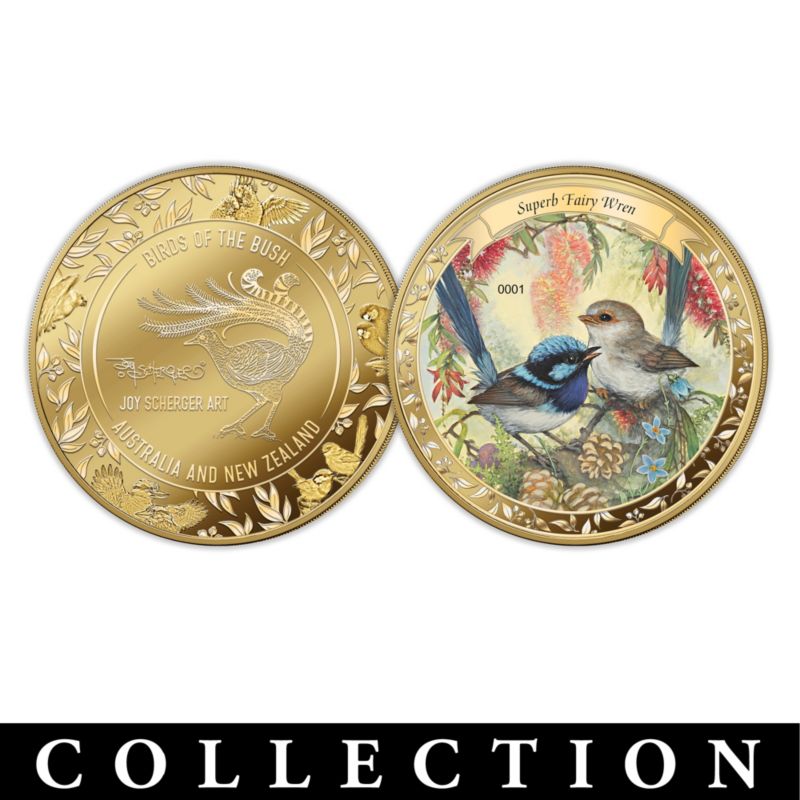 Joy Scherger's Aus & NZ Birds Golden Proof Collection