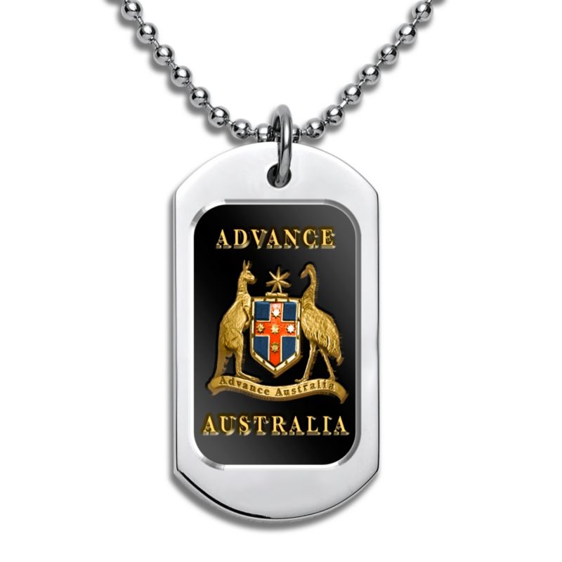 Advance Australia Dog Tag