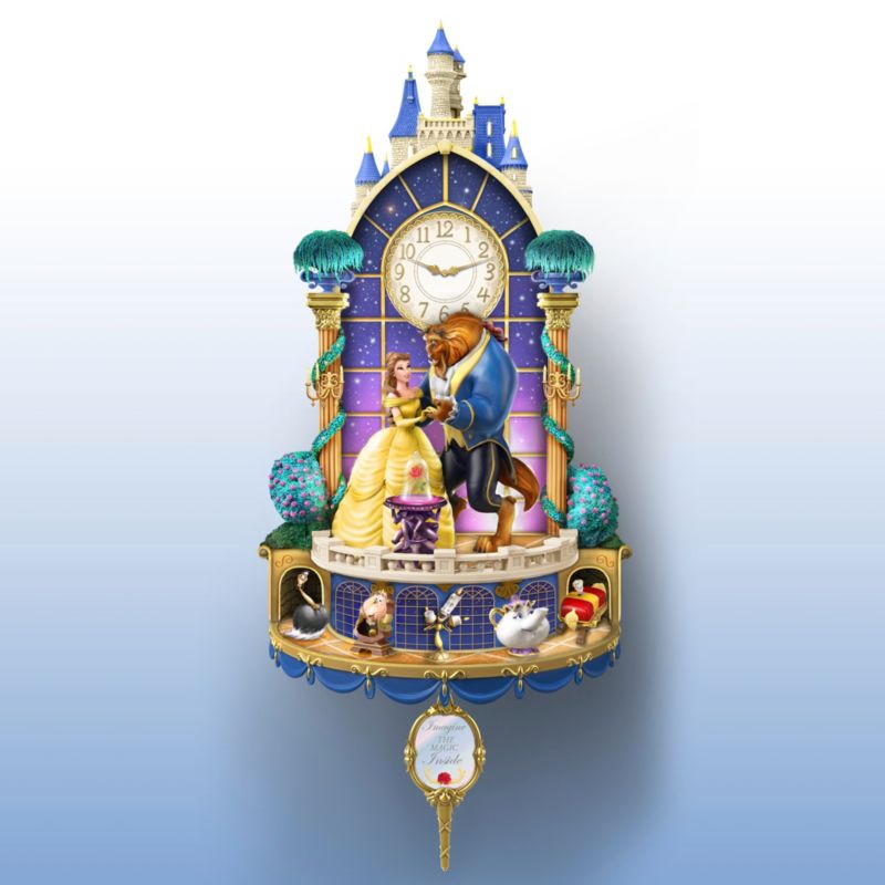 Belle Beauty And The Beast Clock Beauty And The Beast" Clock For Sale