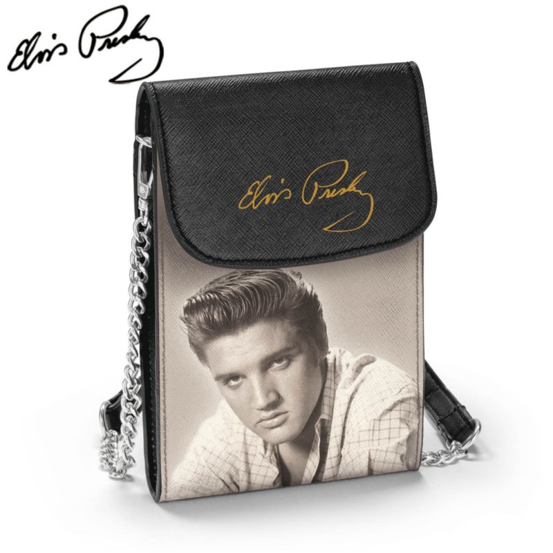'Classic Elvis' Crossbody Handbag