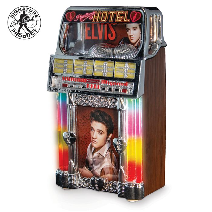 Elvis Heartbreak Hotel Jukebox Sculpture