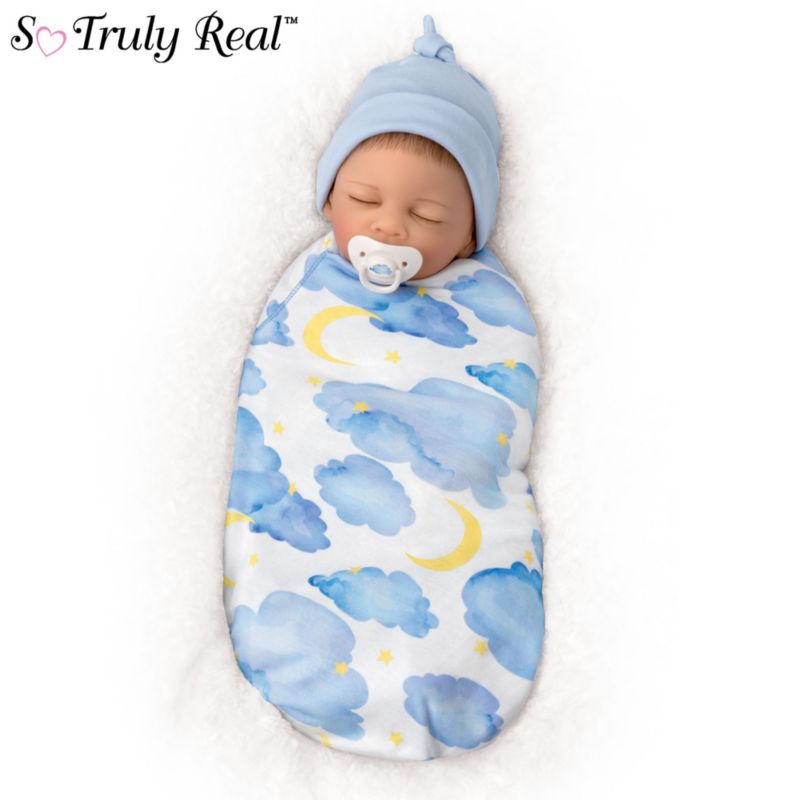 'Ethan' Poseable So Truly Real Baby Boy Doll