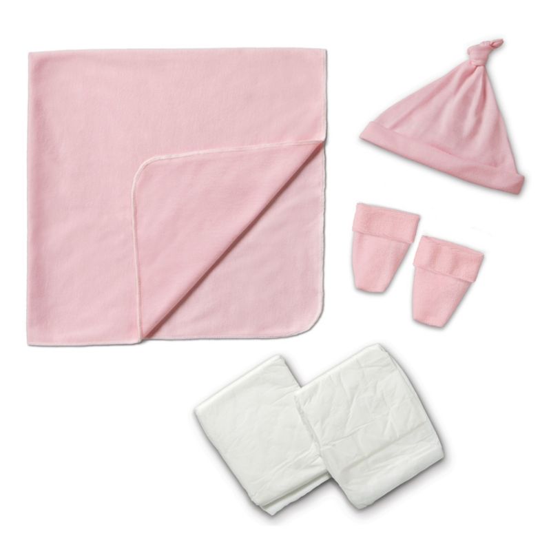 Blue Doll Accessory Outfit: 'Welcome Kit' Blue Doll Outfit