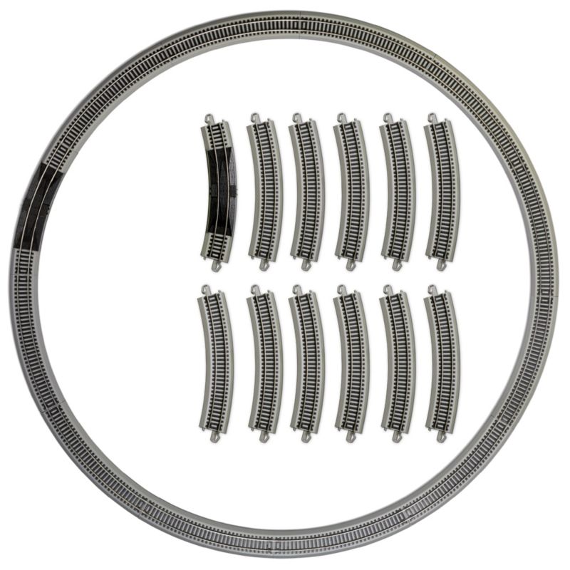 12-Piece 46cm Radius Elevated Track Accessory Set