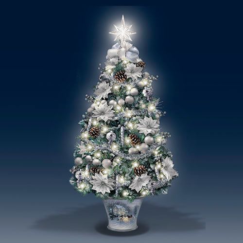 Thomas Kinkade Tabletop Christmas Tree Thomas Kinkade The Heart Of