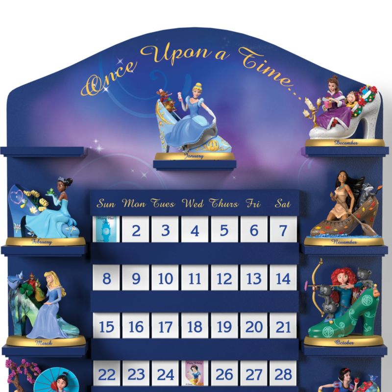 Disney December Calendar Disney Princess 2025 30 X 30 Brochure