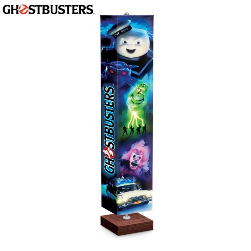 Officially Licensed Ghostbusters Colour Changing Art Floor Lamp ...