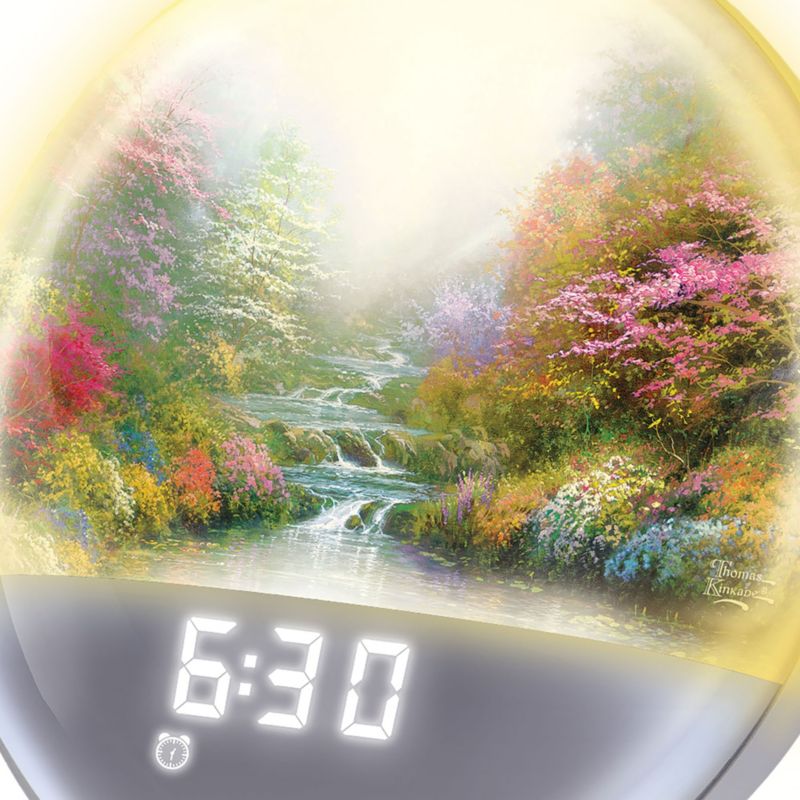 Gradual Light Alarm Clock Dekala Prismatic™ Sunrise Alarm Clock,