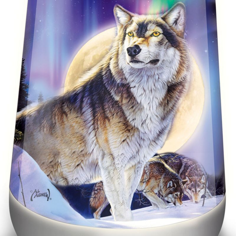 Wolf Howling At The Full Moon Painting By Elizabeth Eclectic