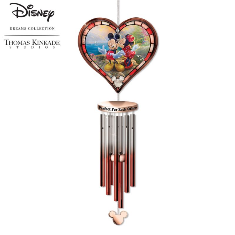 Disney's Mickey Mouse & Minnie Mouse 'Perfect For Each Other' Art Wind ...
