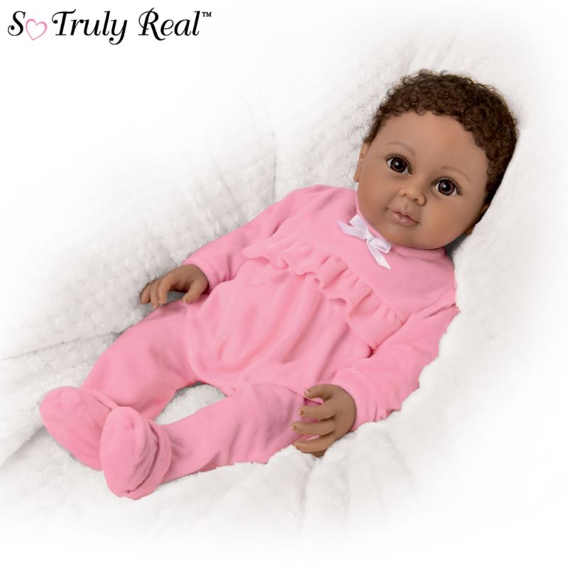 Reborn Lifelike Weighted Poseable Baby Girl Memory Care Doll: 'Kayla ...
