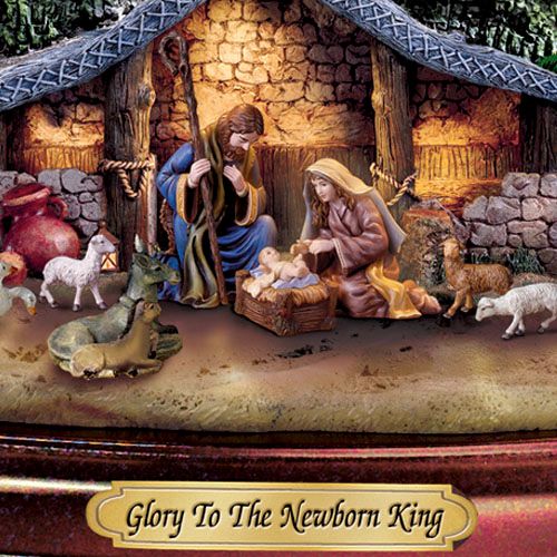 Nativity Scene Wallpaper Thomas Kinkade Thomas Kinkade Christmas