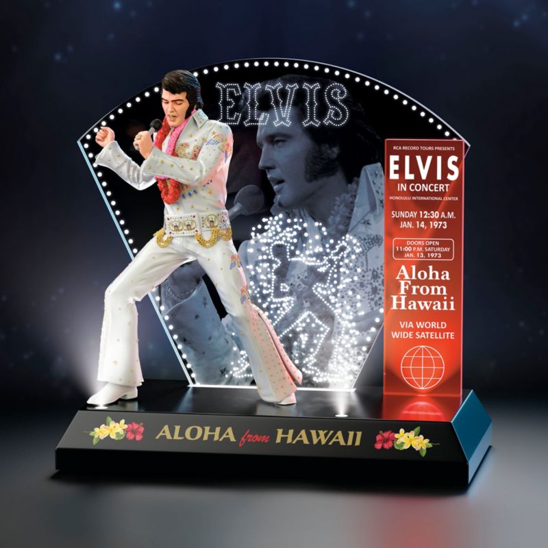 Elvis Aloha From Hawaii Plate