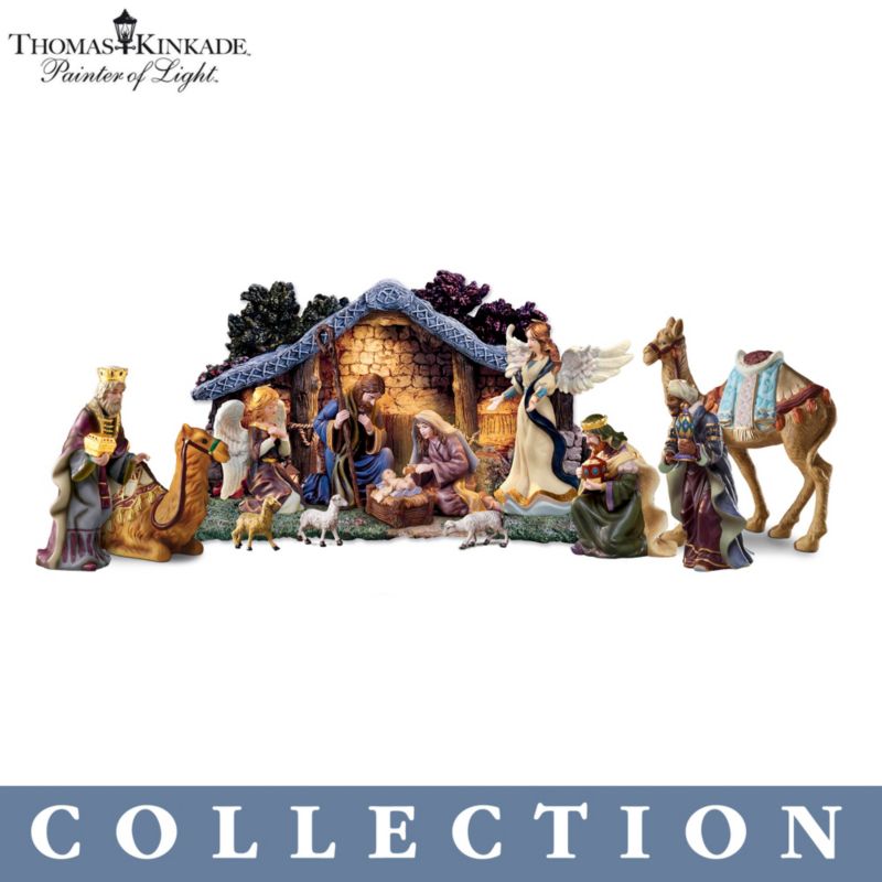 Thomas Kinkade Nativity Desktop Backgrounds Thomas Kinkade Christmas
