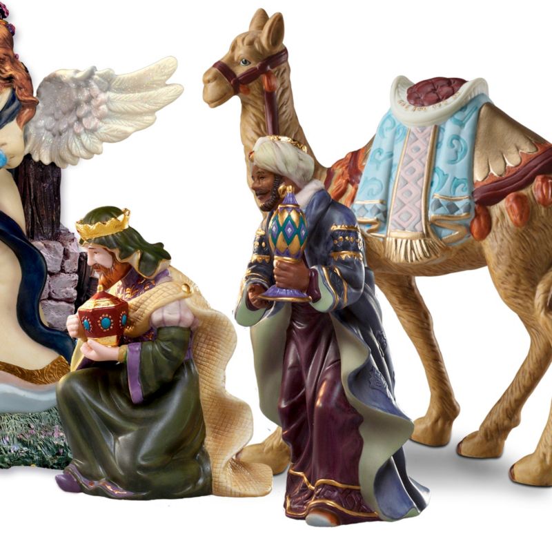 Thomas Kinkade Nativity Desktop Backgrounds Maxbell Nativity Scene