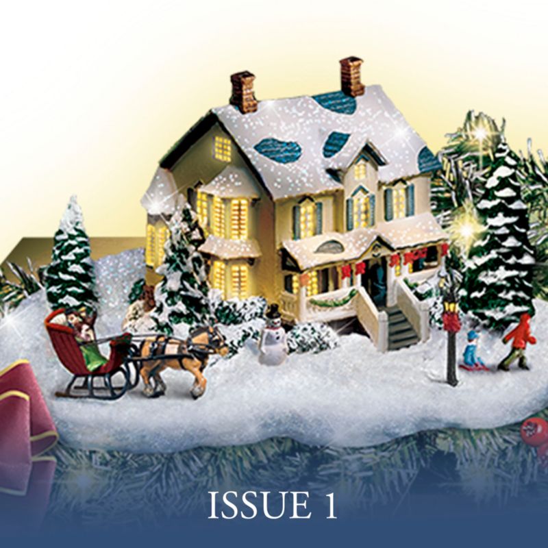 Thomas Kinkade Christmas Village Sets Thomas Kinkade Christmas Village